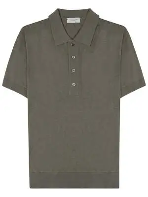 PAOLO PECORA MILANO Silk-cotton Polo Shirt