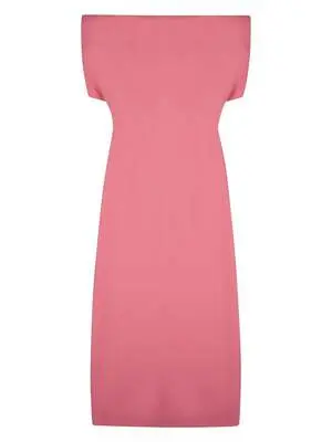 OSCAR THE COLLECTION Sculpted Knit Dress