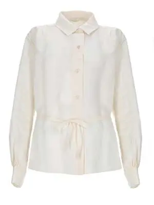 MAISON MARGIELA Silk-cotton Mini Skirt