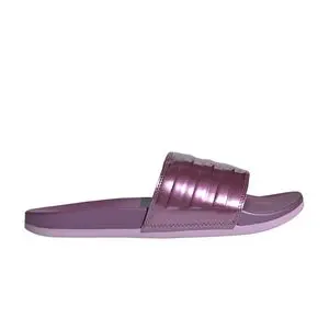 Adidas Wmns Adilette Comfort Slide 'cherry Metallic - Purple