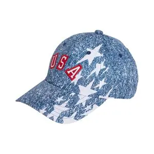 Adidas Den Gr Cap /dark Blue/powder Red - White