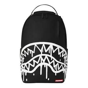 SPRAYGROUND Drip Shark Central Dlxsr Backpack /white - Black
