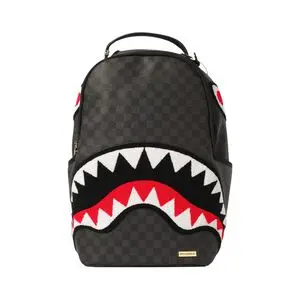 SPRAYGROUND Lights Out Sharks In Paris Chenille Shark Backpack - Multicolor