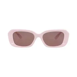 Gucci Square-frame Recycled Acetate Sunglasses /brown - Pink