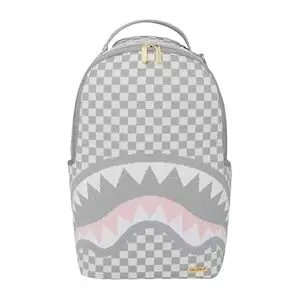 SPRAYGROUND Knit Sharks In Paris In Cream Dlx Backpack - Multicolor