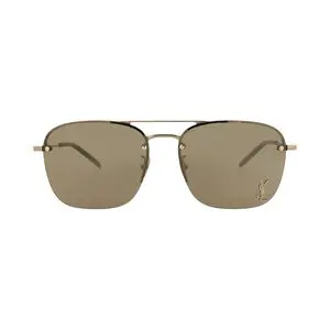 Saint Laurent Aviator Sunglasses 'bronze - Brown