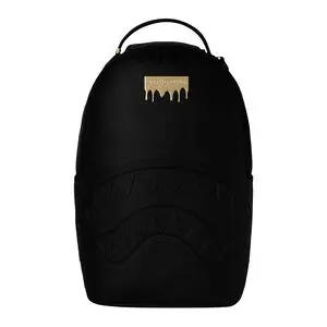SPRAYGROUND Gold Brick Luxe Backpack - Black