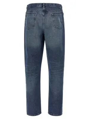 A.p.c. Fairfax Straight Leg Jeans In Japanese Denim - Blue