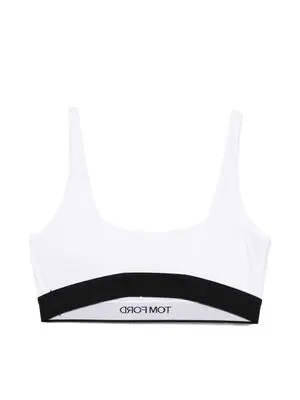 TOM FORD Logo Bralette Bra - Multicolor