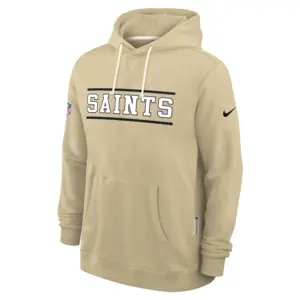 Nike New Orleans Saints Dri-fit Nfl Pullover Hoodie - Brown
