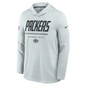Nike Green Bay Packers Sideline Hooded Top - Purple