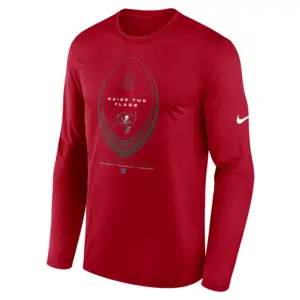 Nike Tampa Bay Buccaneers Long Sleeve T-shirt - Red