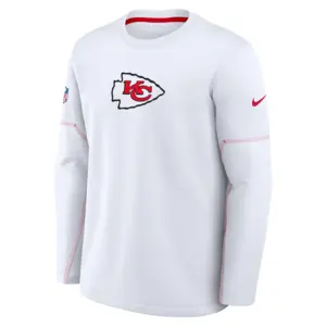 Nike Kansas City Chiefs Therma-fit Nfl Long-sleeve T-shirt - White