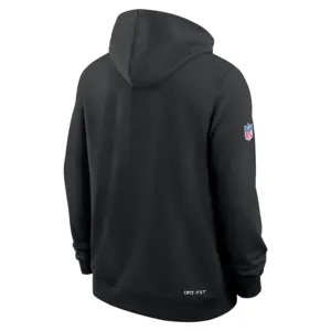 Nike Washington Commanders Sideline Standard Issue Full-zip Hoodie - Black