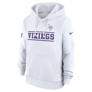 Nike Minnesota Vikings Sideline Standard Issue Alt Pullover Hoodie - White
