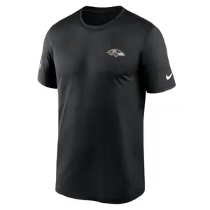 Nike Baltimore Ravens Alt Legend Small Logo Dri-fit Nfl T-shirt - Black