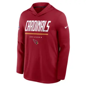 Nike Arizona Cardinals Long-sleeve Hooded Top - Red