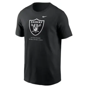 Nike Las Vegas Raiders Essential Nfl T-shirt - Black