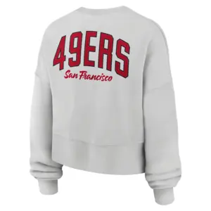 Nike San Francisco 49ers Primetime Phoenix Nfl Oversized Pullover Crew