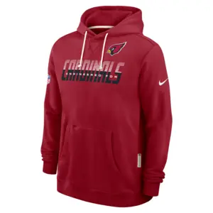 Nike Arizona Cardinals Dri-fit Nfl Pullover Hoodie - Red