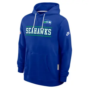 Nike Seattle Seahawks Alt Standard Issue Pullover Hoodie - Blue