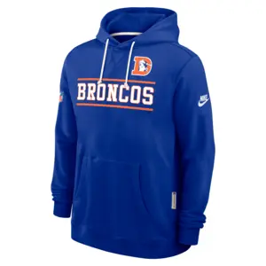 Nike Denver Broncos Alt Standard Issue Pullover Hoodie - Blue