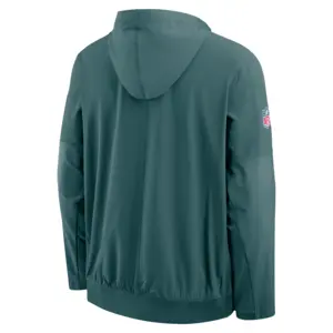 Nike Philadelphia Eagles Anorak 1/2-zip Hooded Jacket - Green