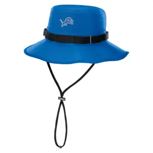 Nike Detroit Lions Primetime Apex Boonie Nfl Dri-fit College Bucket Hat - Blue