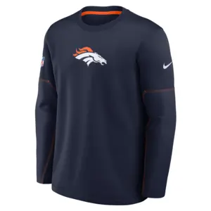 Nike Denver Broncos Therma-fit Nfl Long-sleeve T-shirt - Blue