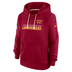 Nike Washington Commanders Dri-fit Nfl Pullover Hoodie - Red