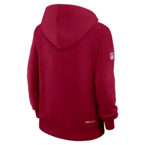 Nike Washington Commanders Dri-fit Pullover Hoodie - Red
