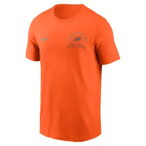Nike Miami Dolphins Essential Nfl T-shirt - Orange