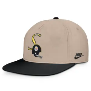 Nike Pittsburgh Steelers Rewind Pro Nfl Adjustable Hat - Brown
