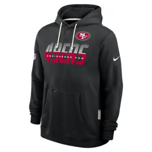 Nike San Francisco 49ers Dri-fit Nfl Pullover Hoodie - Black