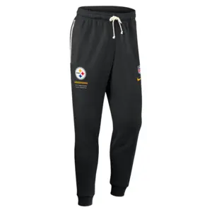 Nike Pittsburgh Steelers Sideline Standard Issue Dri-fit Nfl Taper Pants - Black