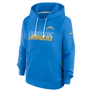 Nike Los Angeles Chargers Sideline Standard Issue Pullover Hoodie - Blue