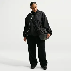 Nike Nic+zoe Mixed Knit Puff Sleeve Sweater