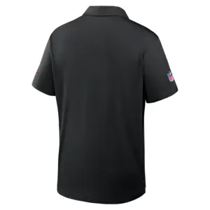 Nike Cincinnati Bengals Tour Dri-fit Nfl Polo - Black