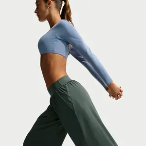 Nike Zenvy Mid-rise Wide-leg Pants