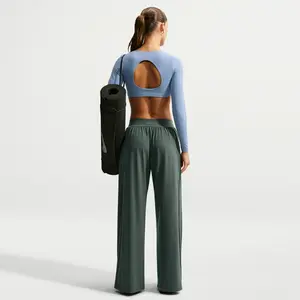Nike Zenvy Mid-rise Wide-leg Pants