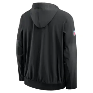 Nike Minnesota Vikings Anorak Hooded Jacket - Black