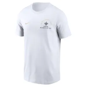 Nike New Orleans Saints Essential Nfl T-shirt - White