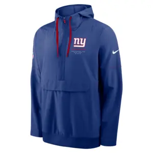 Nike New York Giants Sideline Anorak Jacket - Blue