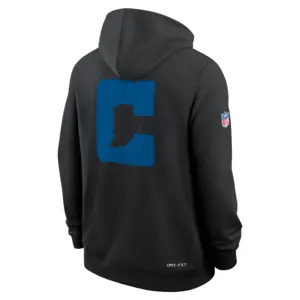 Nike Indianapolis Colts Alt Standard Issue Dri-fit Nfl Pullover Hoodie
