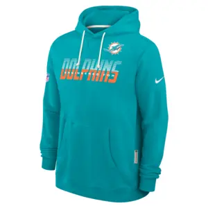 Nike Miami Dolphins Standard Issue Pullover Hoodie - Green