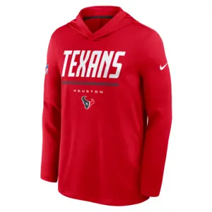 Nike Houston Texans Long-sleeve Hooded Top - Red