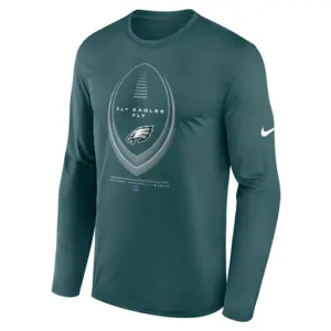 Nike Philadelphia Eagles Legend Icon Long-sleeve T-shirt - Green