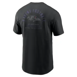 Nike Baltimore Ravens Essential Nfl T-shirt - Black