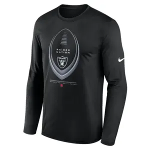 Nike Las Vegas Raiders Long-sleeve T-shirt - Black