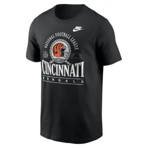 Nike Cincinnati Bengals Rewind Essential Nfl T-shirt - Black